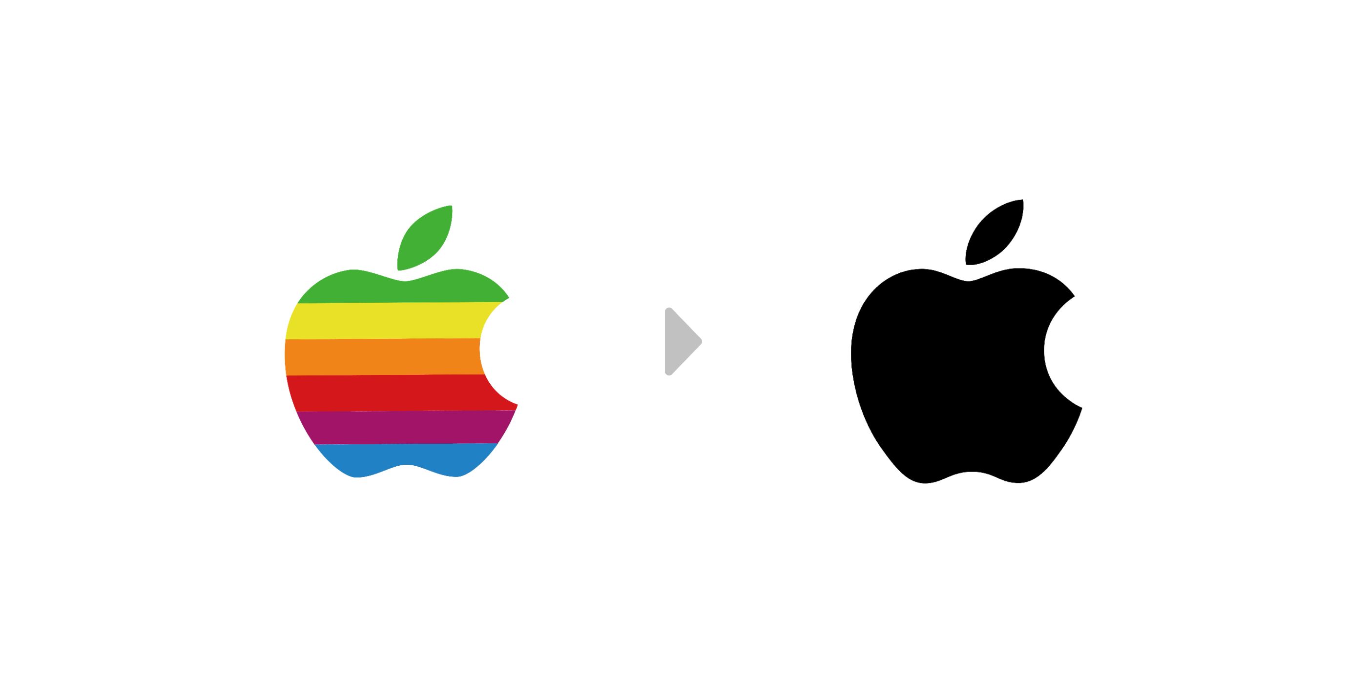 Apple Logo 為何從彩色變黑白？（新發現）｜Fecina 法西納設計有限公司